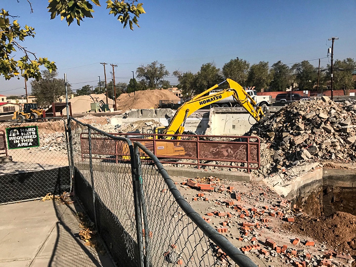 Photos of North Building Construction – The CNM Chronicle